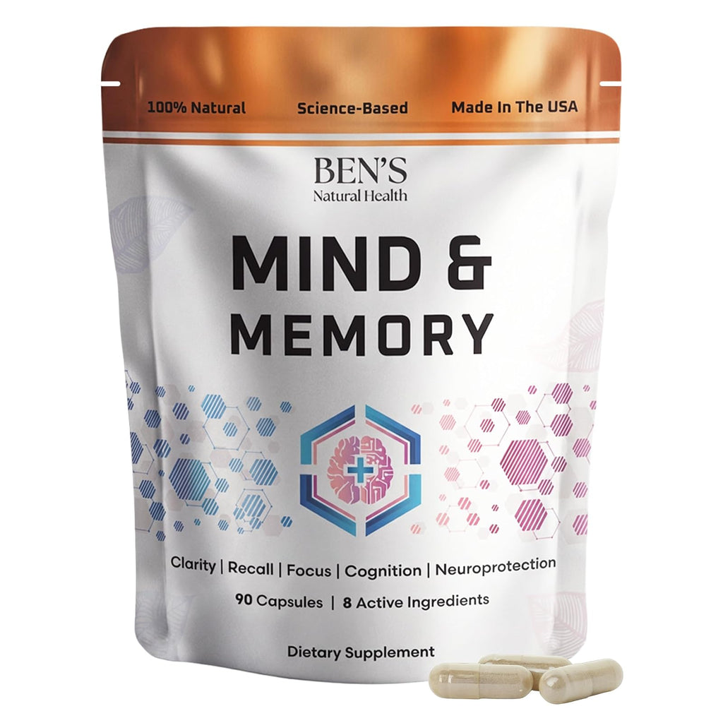 Ben's Natural Health brain support capsules
