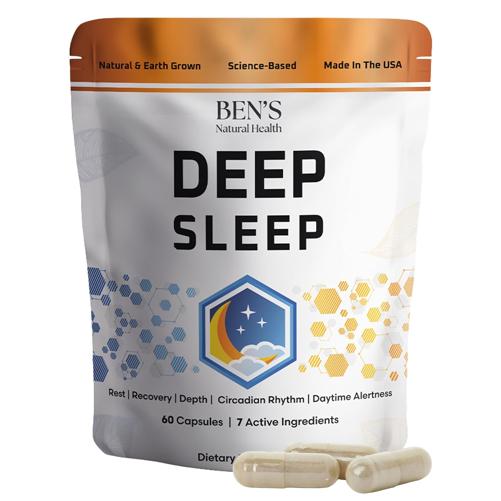 Ben's Natural Health Deep Sleep capsules