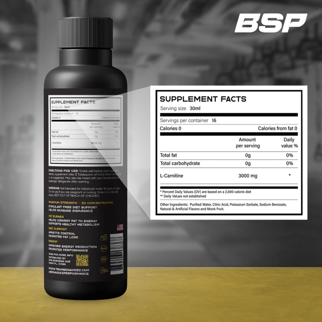 Benavidez Carnitine for fat metabolism