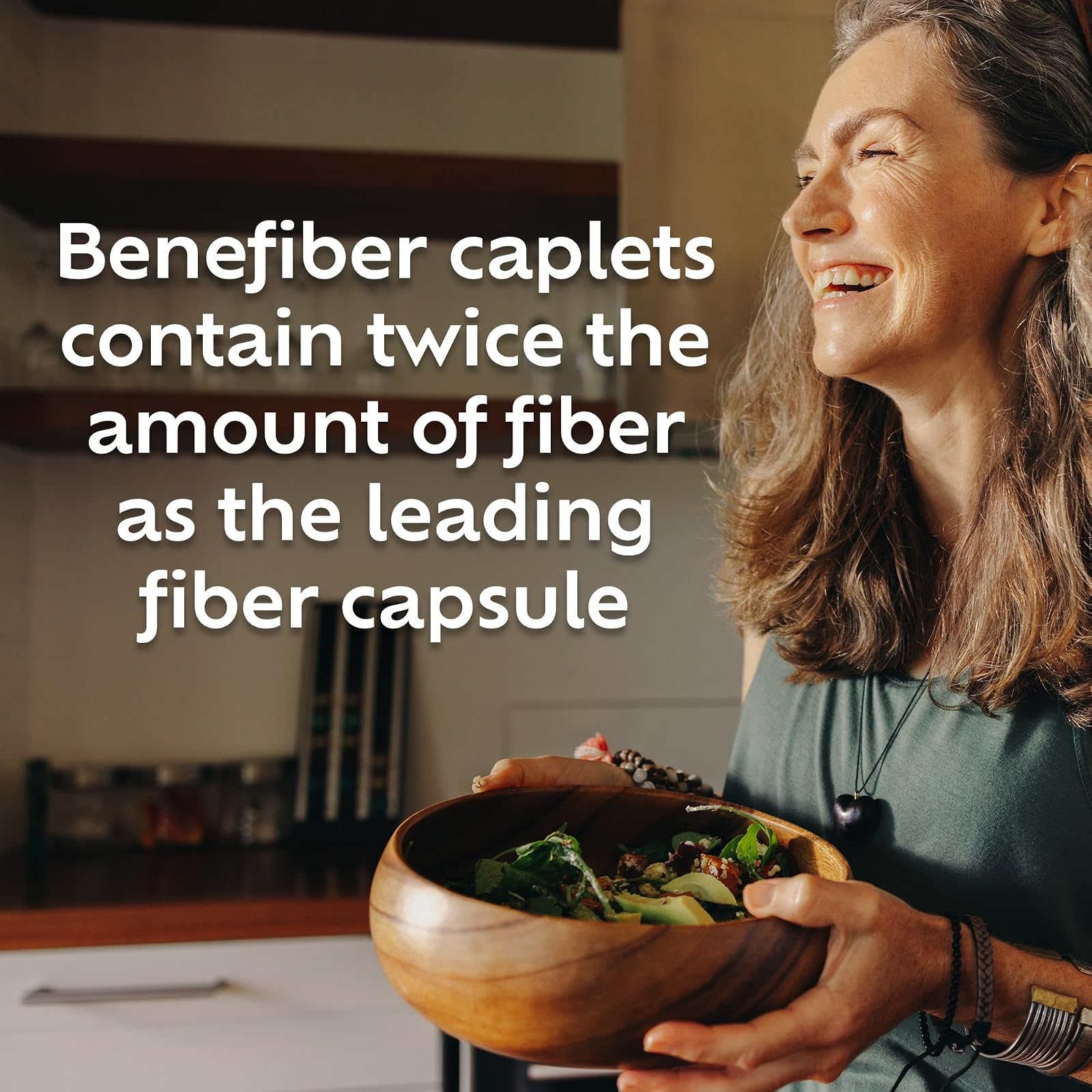 Benefiber caplets for regularity