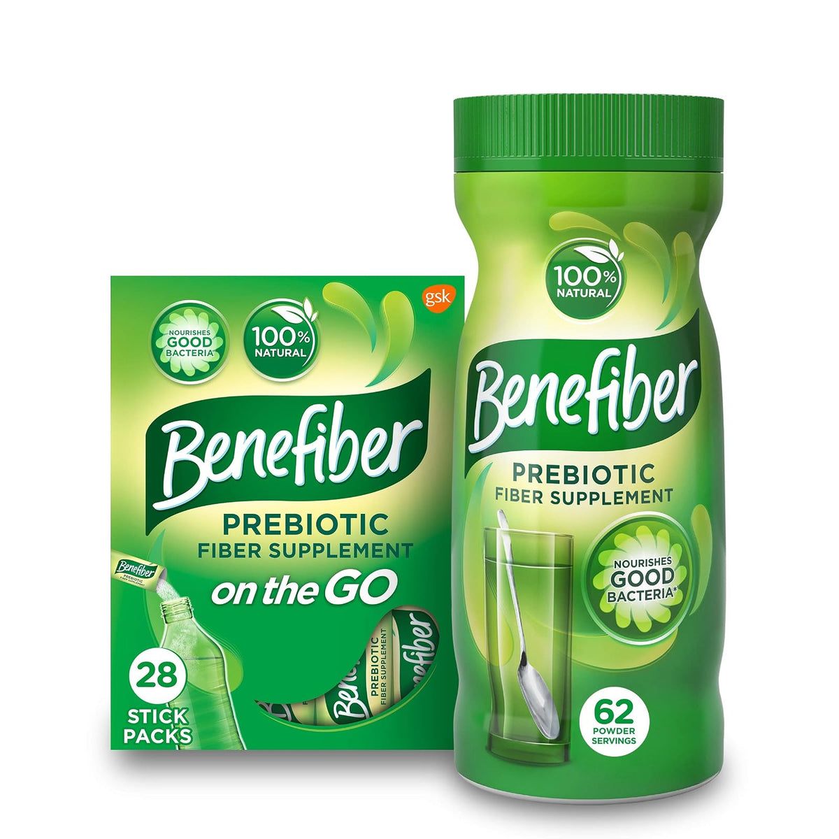 Benefiber daily fiber supplement packs