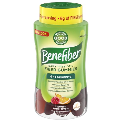 benefiber prebiotic fiber gummies benefits