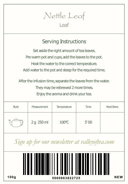 beneficial nettle tea for overall wellness