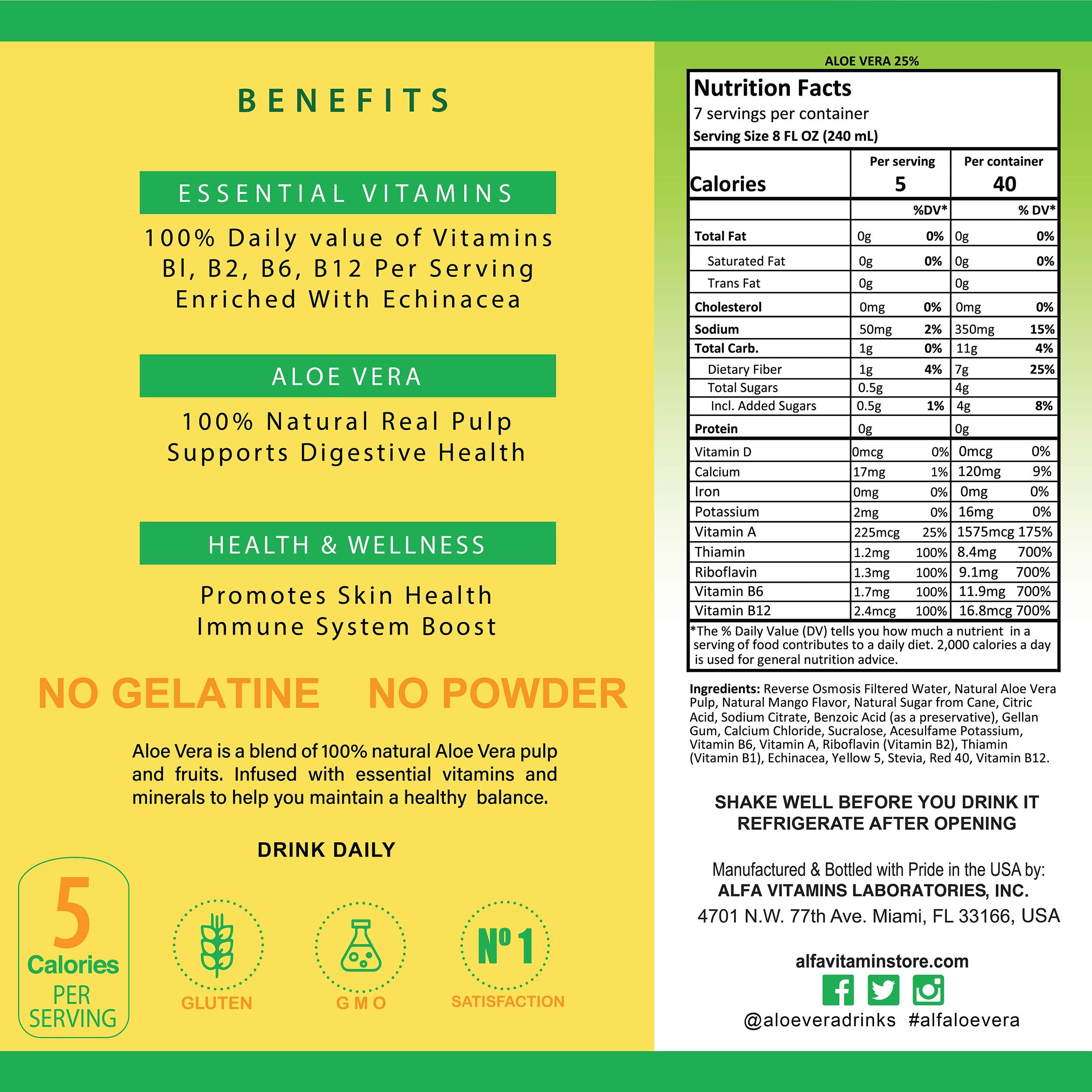 benefits of aloe vera for hydration