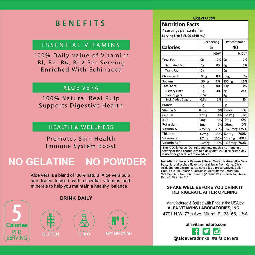 benefits of aloe vera for hydration