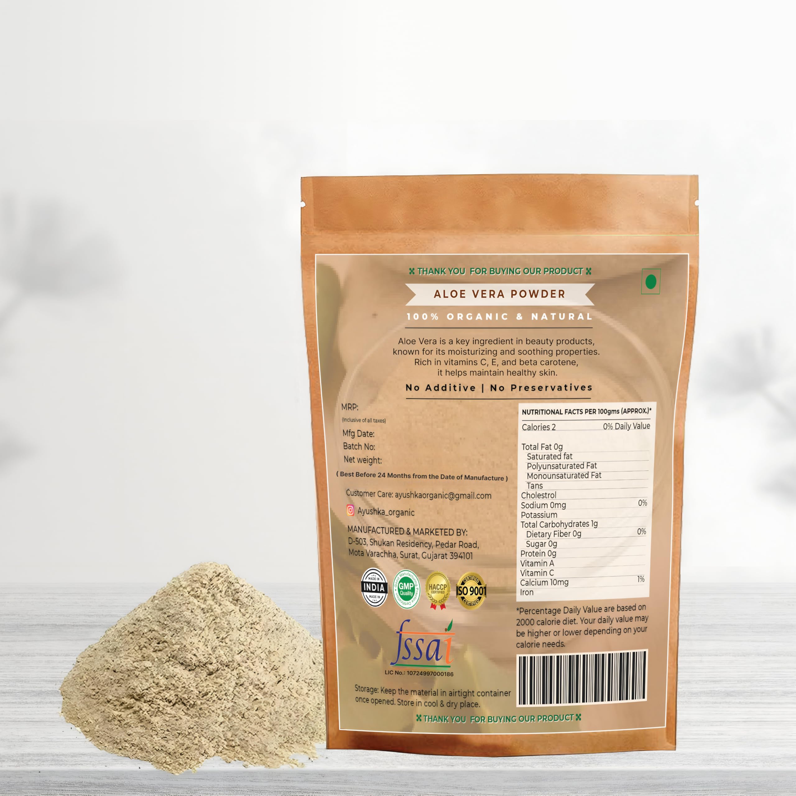 benefits of aloe vera powder for wellness