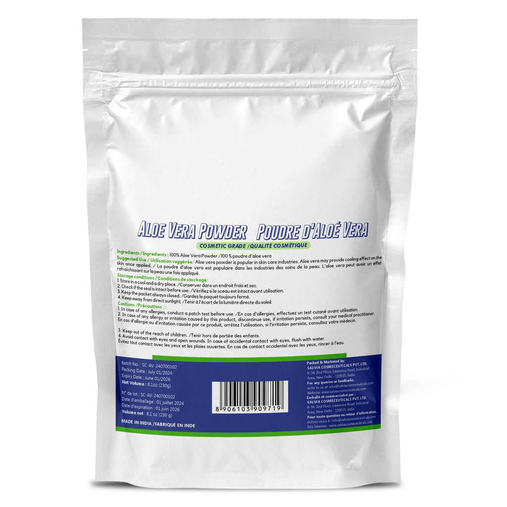 benefits of aloe vera powder