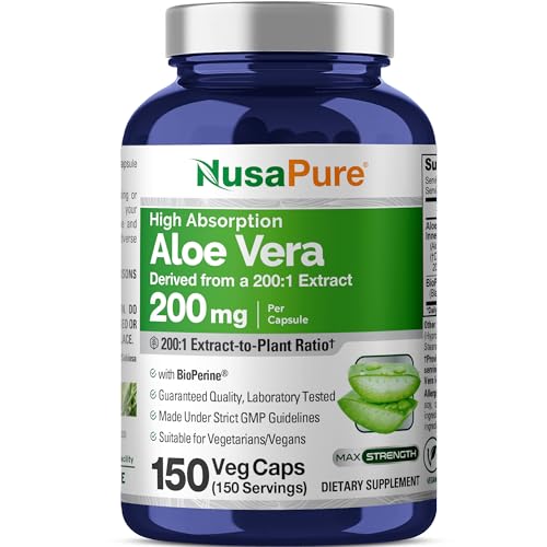 benefits of aloe vera supplements