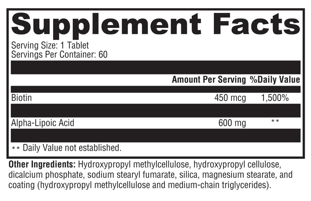 benefits of alpha lipoic acid tablets