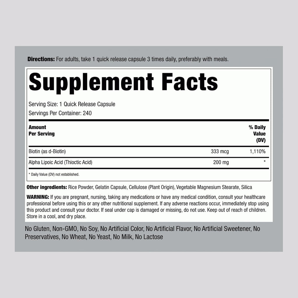 benefits of alpha lipoic acid