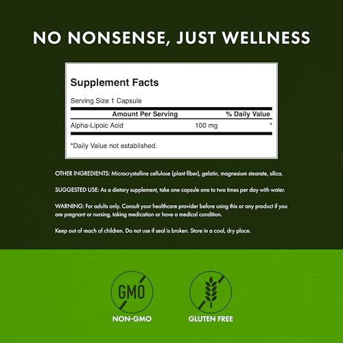 benefits of alpha lipoic acid