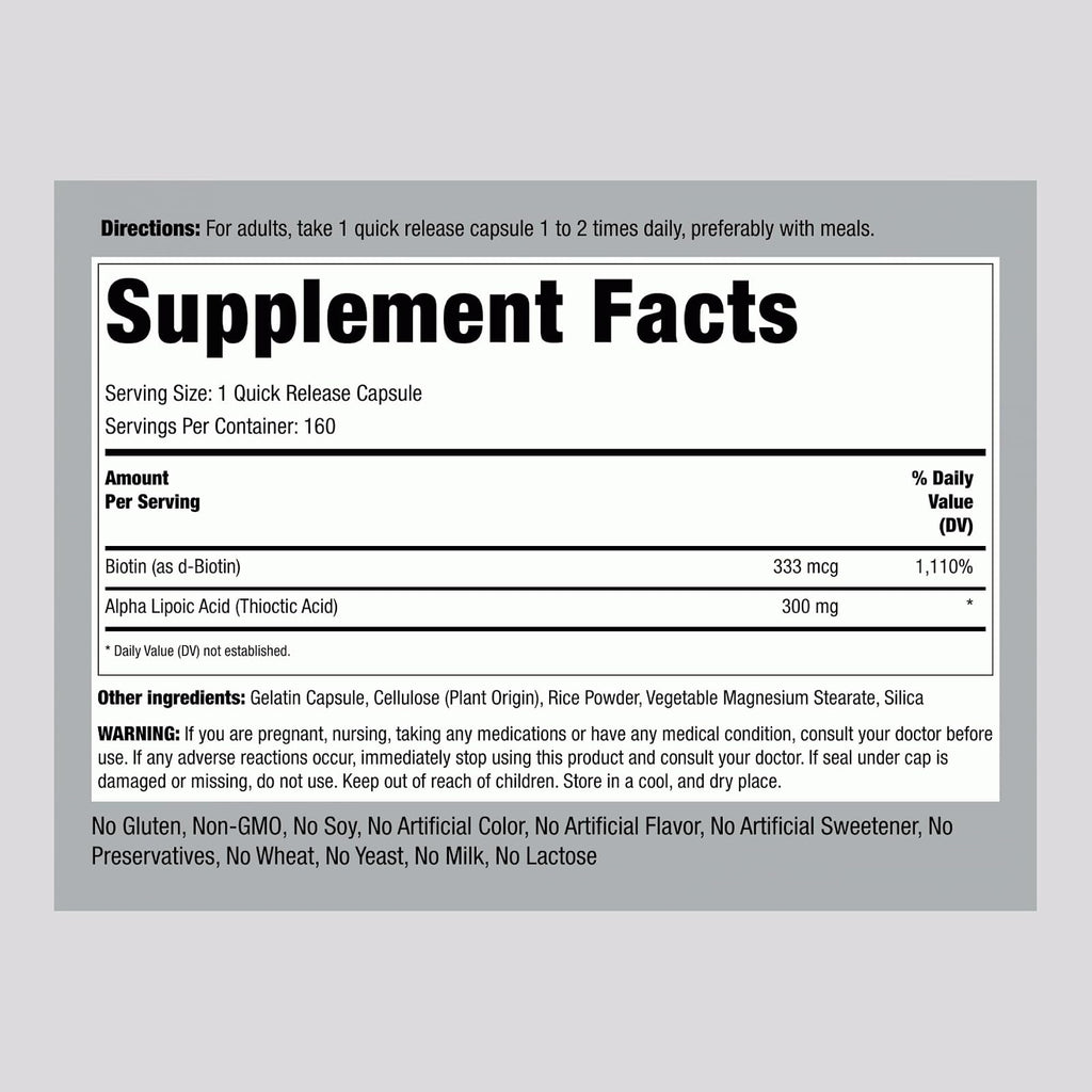 benefits of alpha lipoic acid