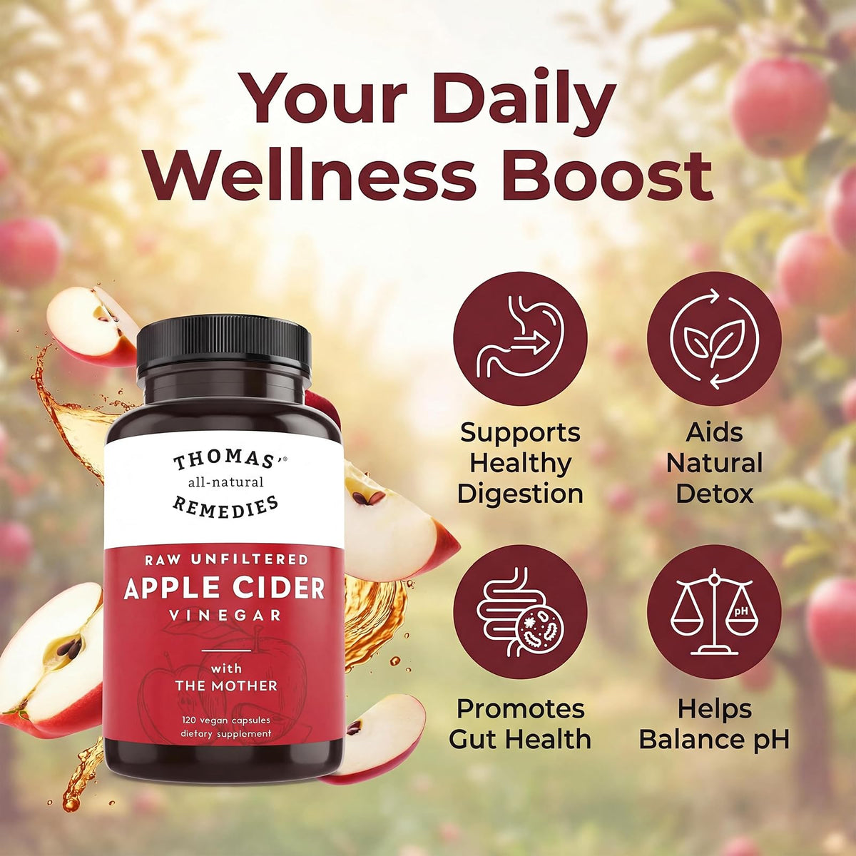 benefits of apple cider vinegar capsules