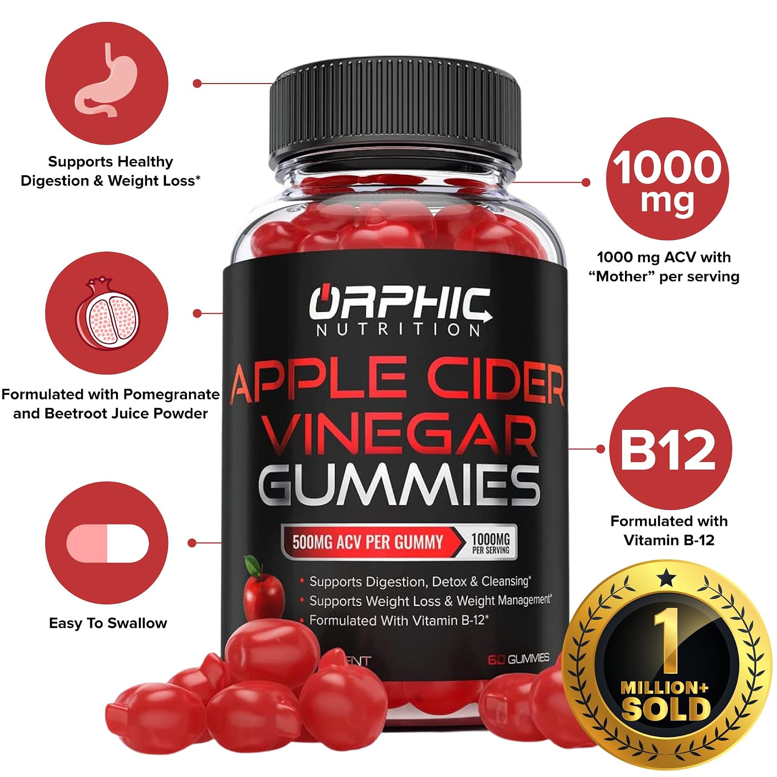 benefits of apple cider vinegar gummies