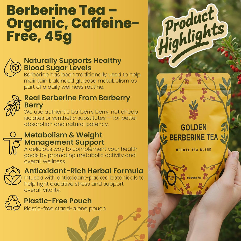 benefits of berberine tea