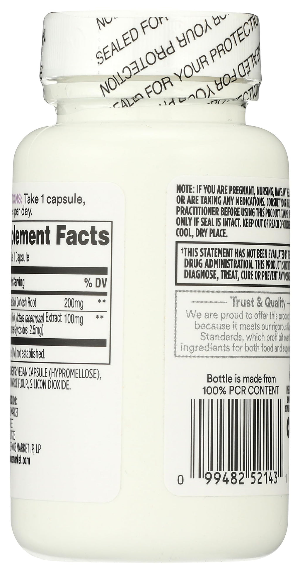 benefits of black cohosh root extract