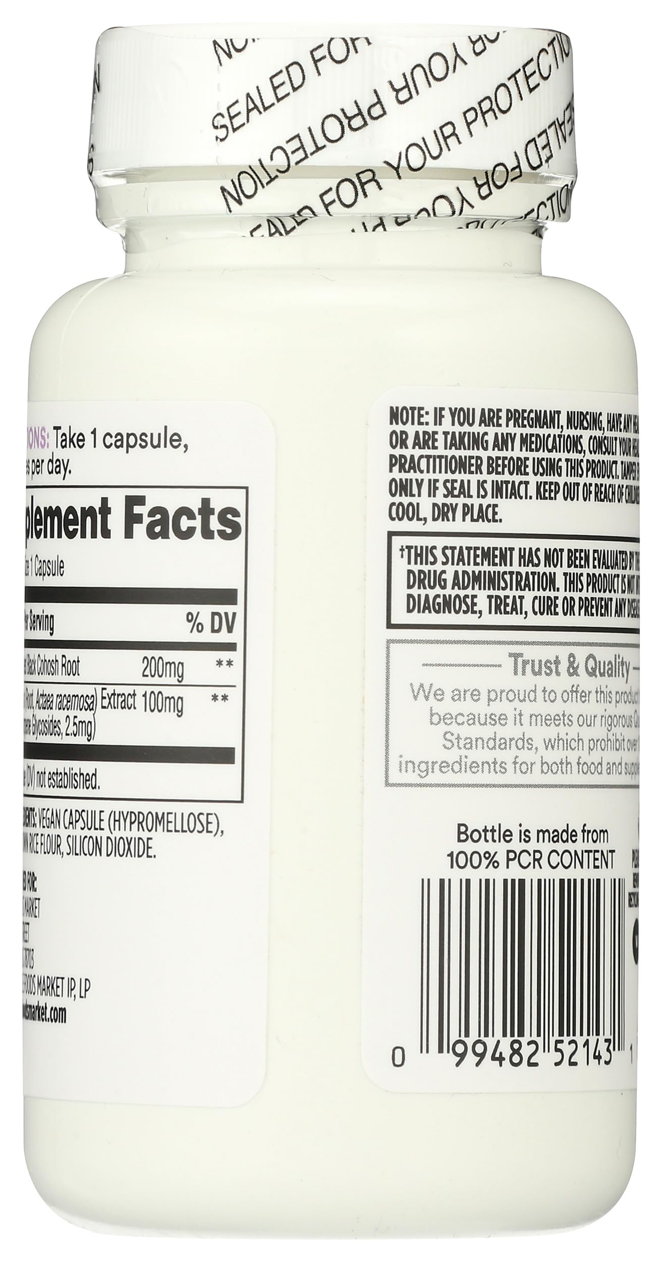 benefits of black cohosh root extract