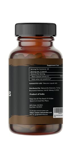 benefits of black cohosh supplements