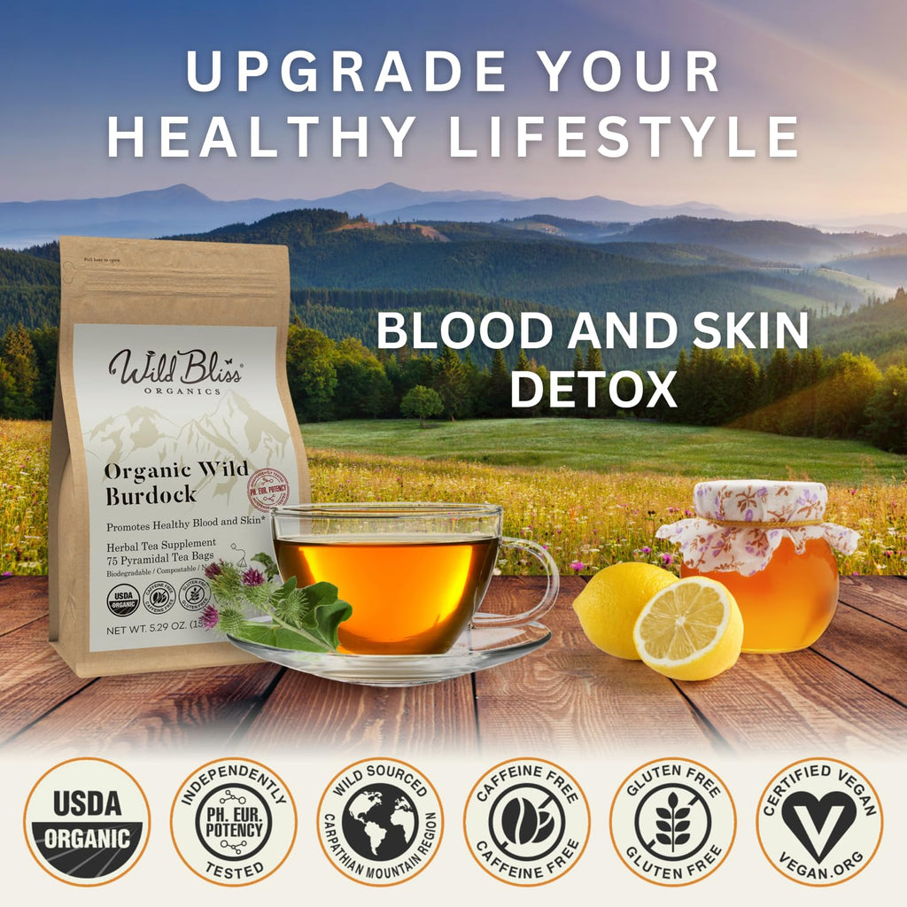 benefits of burdock root herbal tea