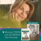 benefits of burdock root tea