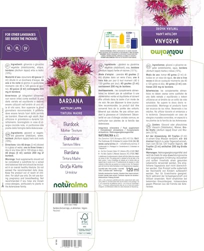 benefits of burdock root tincture
