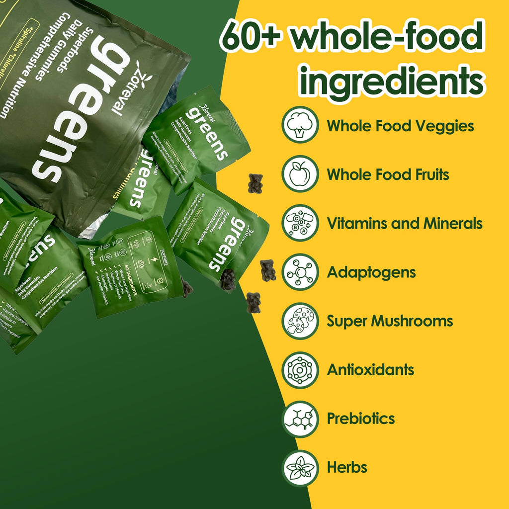 Benefits of chlorella and spirulina gummies