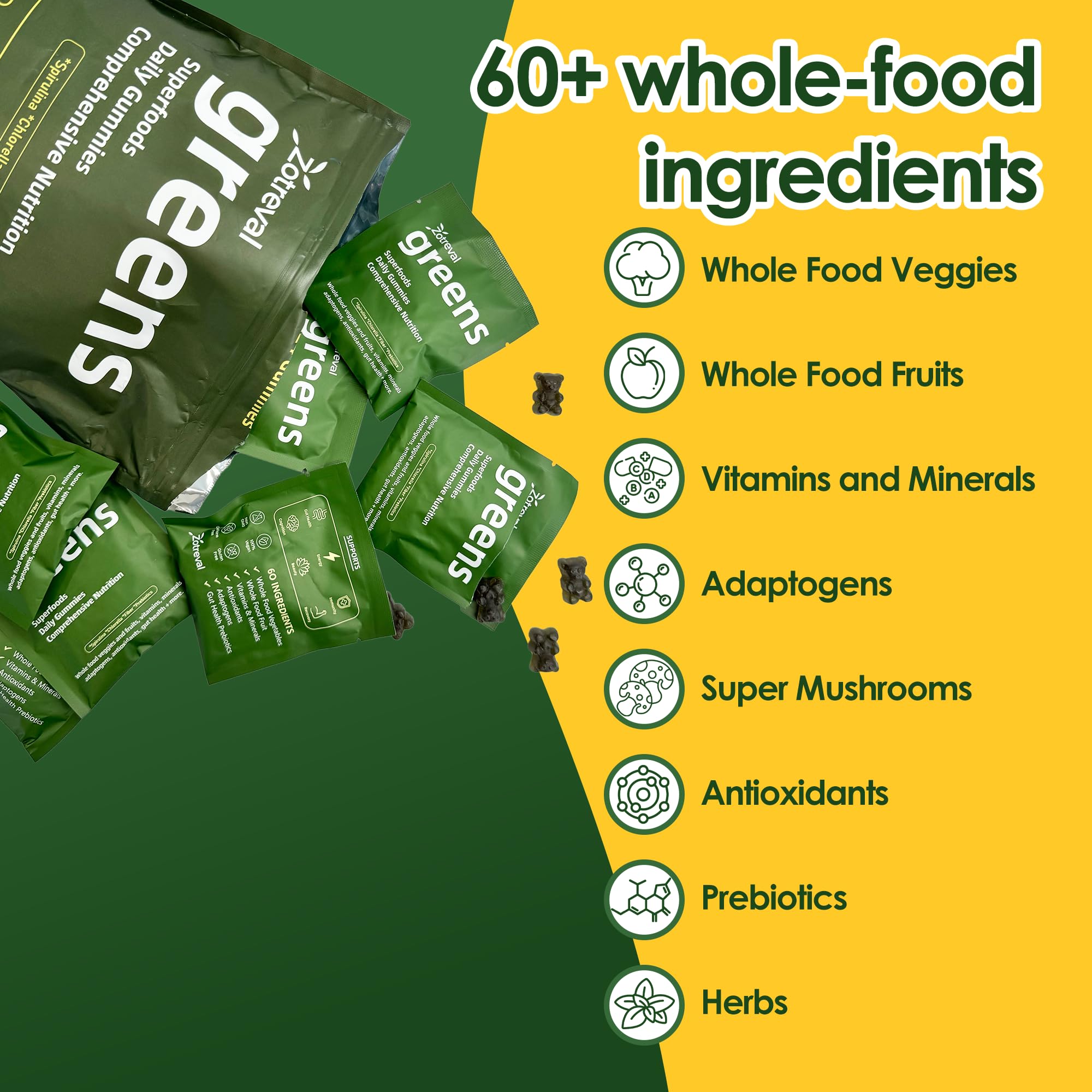 Benefits of chlorella and spirulina gummies