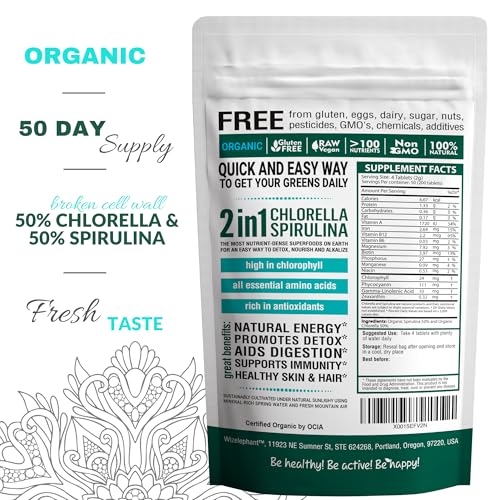benefits of chlorella and spirulina