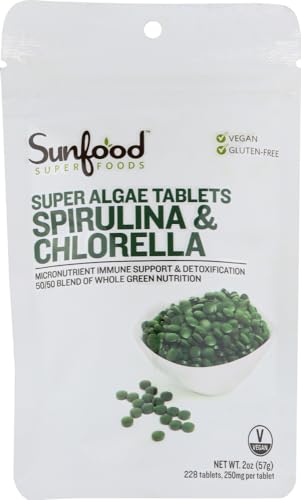 benefits of chlorella and spirulina