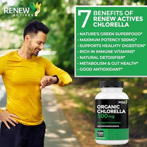 benefits of chlorella for vitality