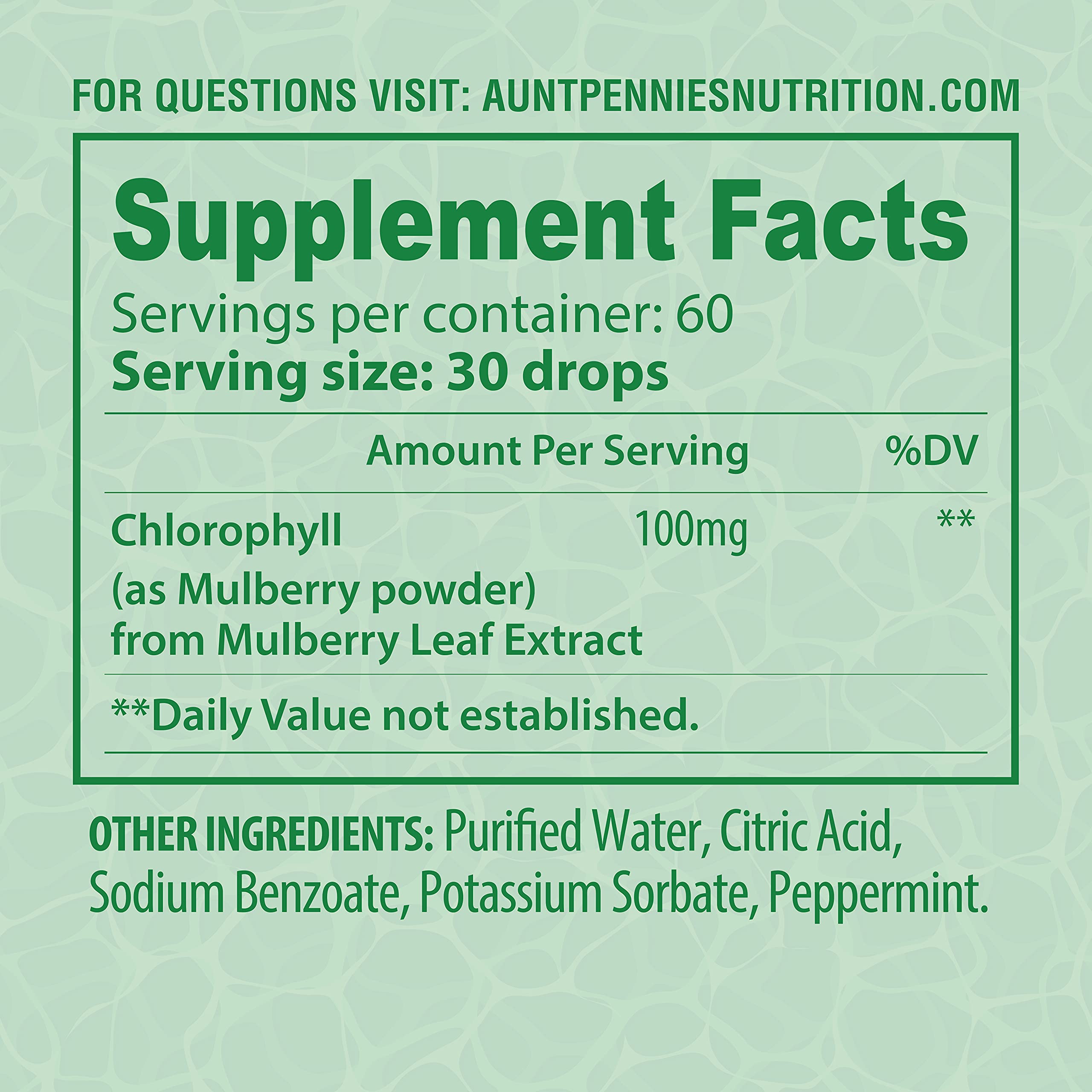benefits of chlorophyll for women’s health