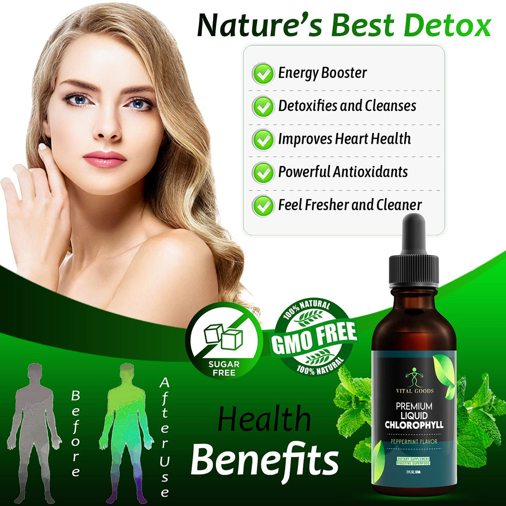Benefits of chlorophyll for women