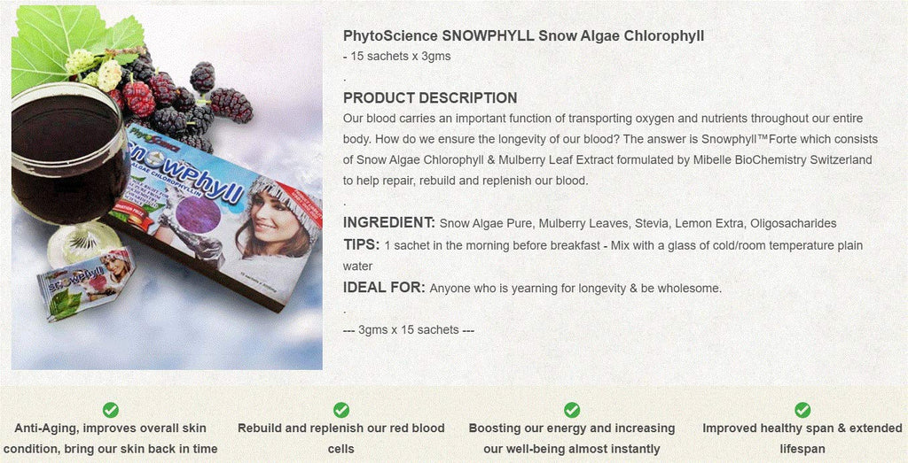 benefits of chlorophyll for women