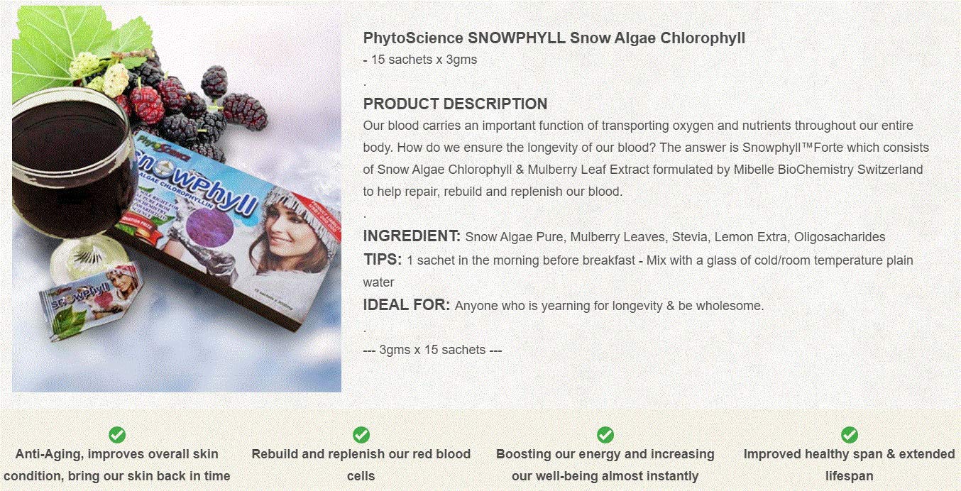 benefits of chlorophyll for women