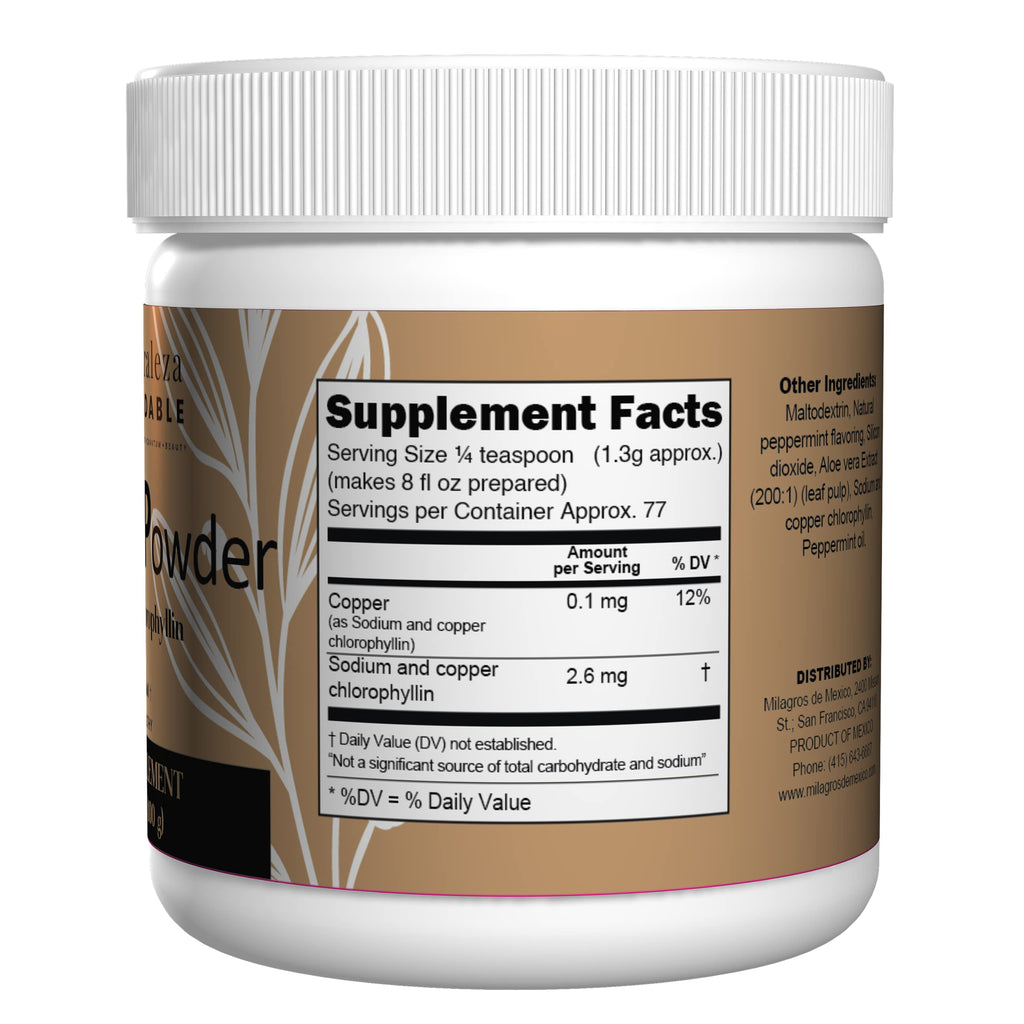 benefits of chlorophyll for women