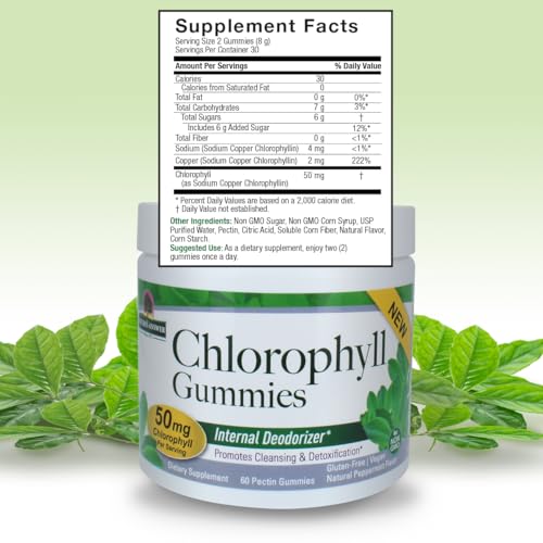 benefits of chlorophyll for women