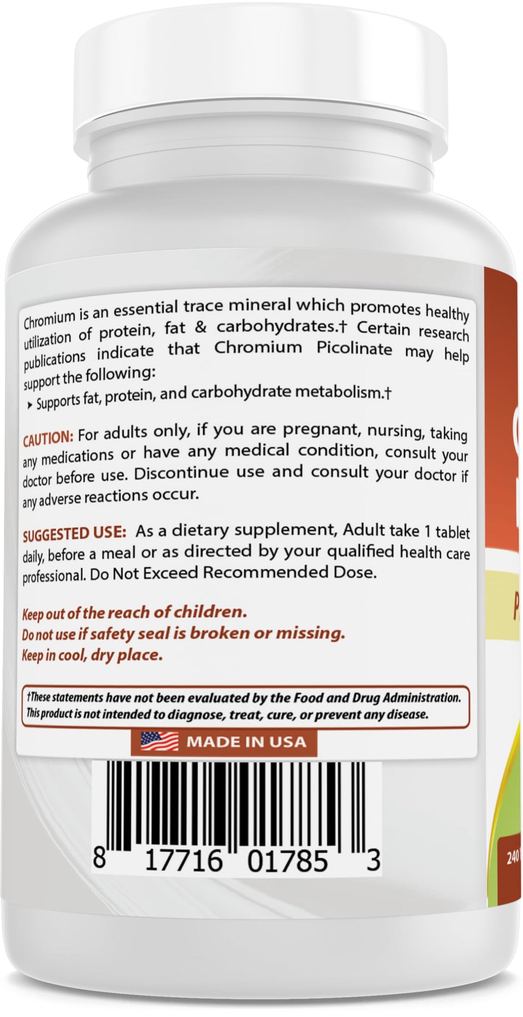 benefits of chromium for overall health