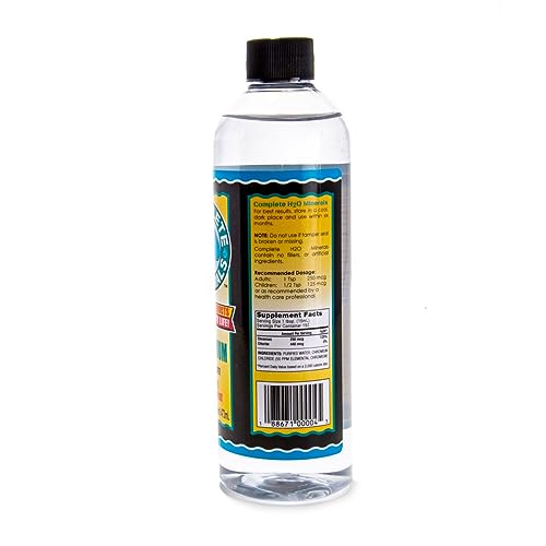 benefits of chromium mineral water
