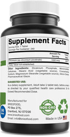 benefits of chromium picolinate supplementation