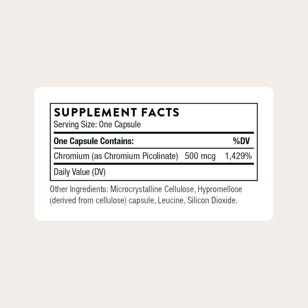 benefits of chromium picolinate supplements