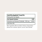 benefits of chromium picolinate supplements