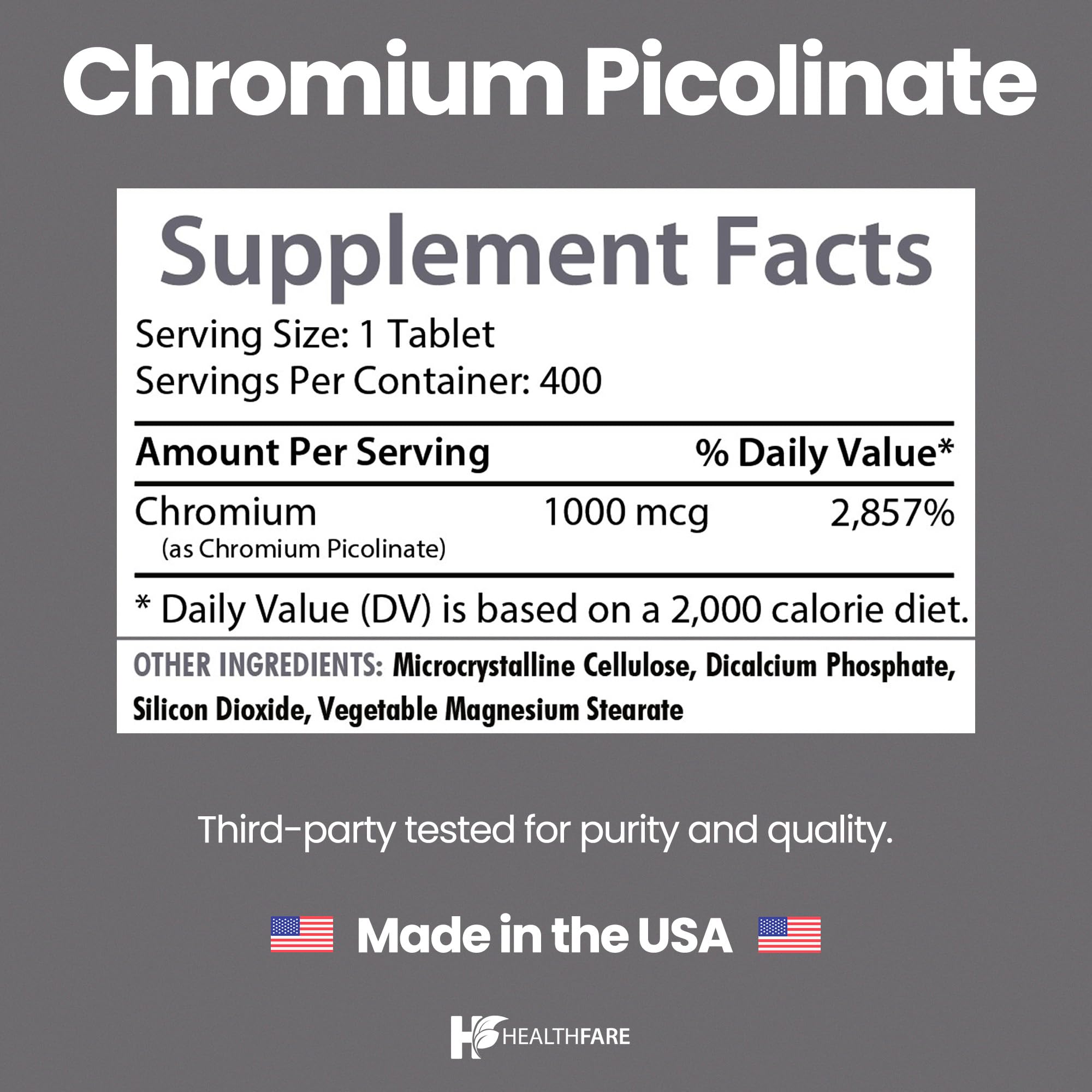 benefits of chromium picolinate