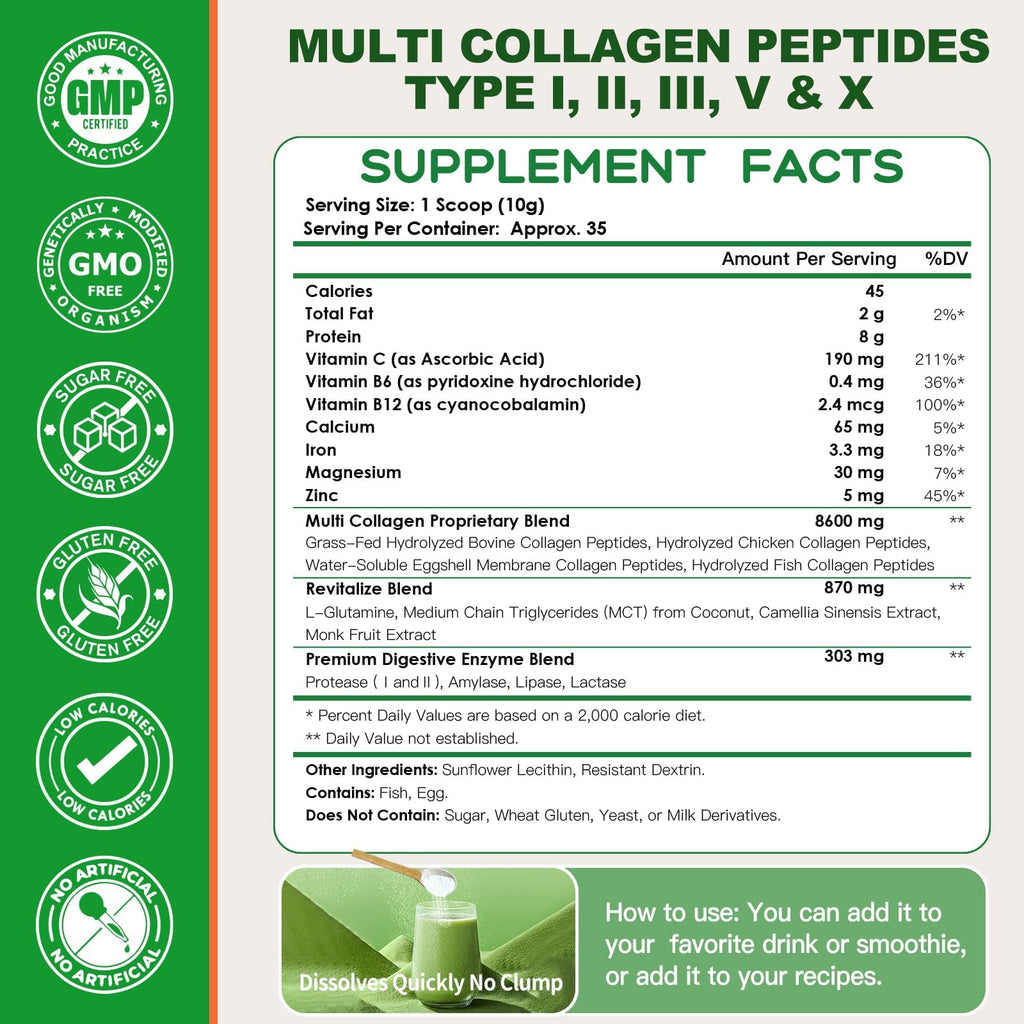 benefits of collagen peptides for skin