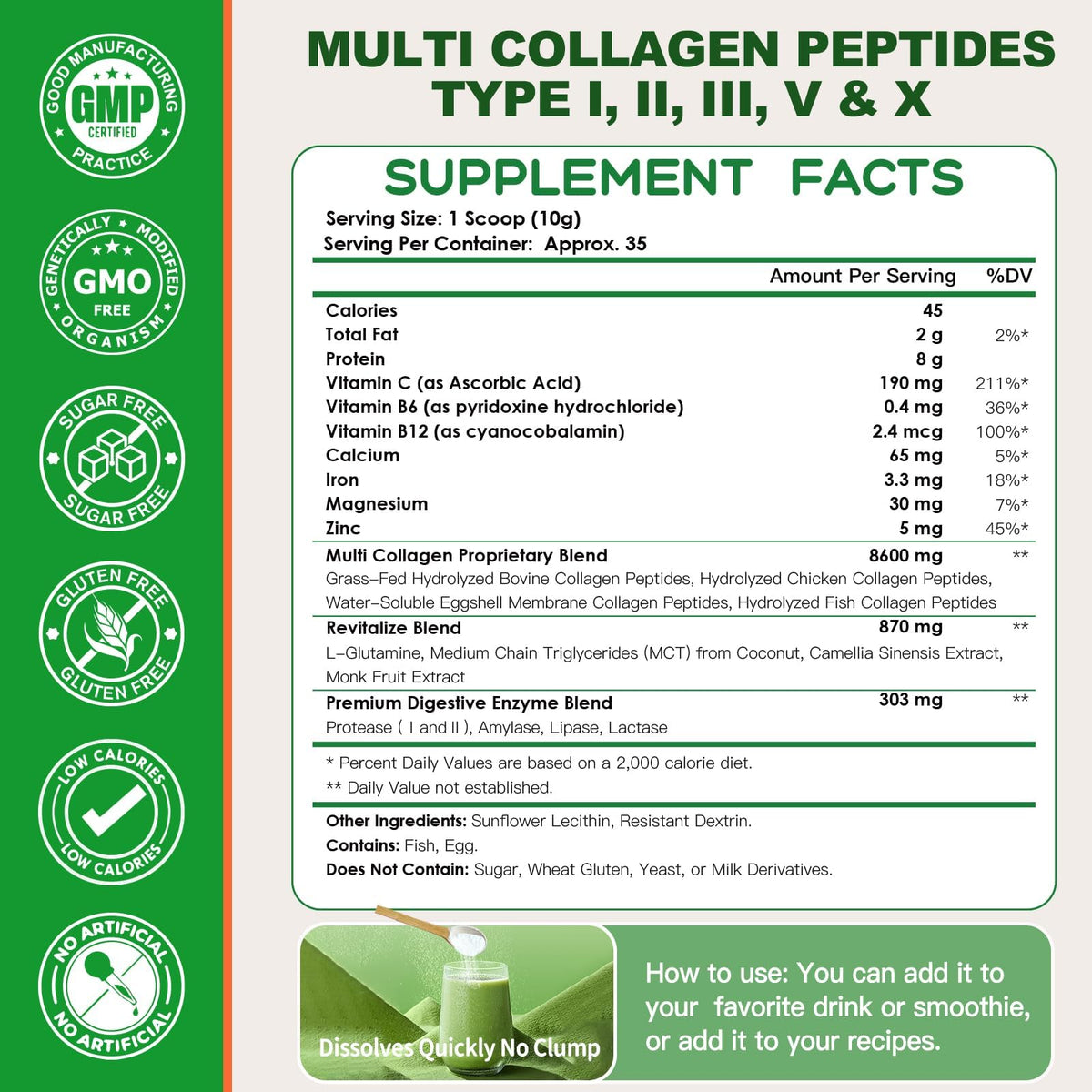 benefits of collagen peptides for skin