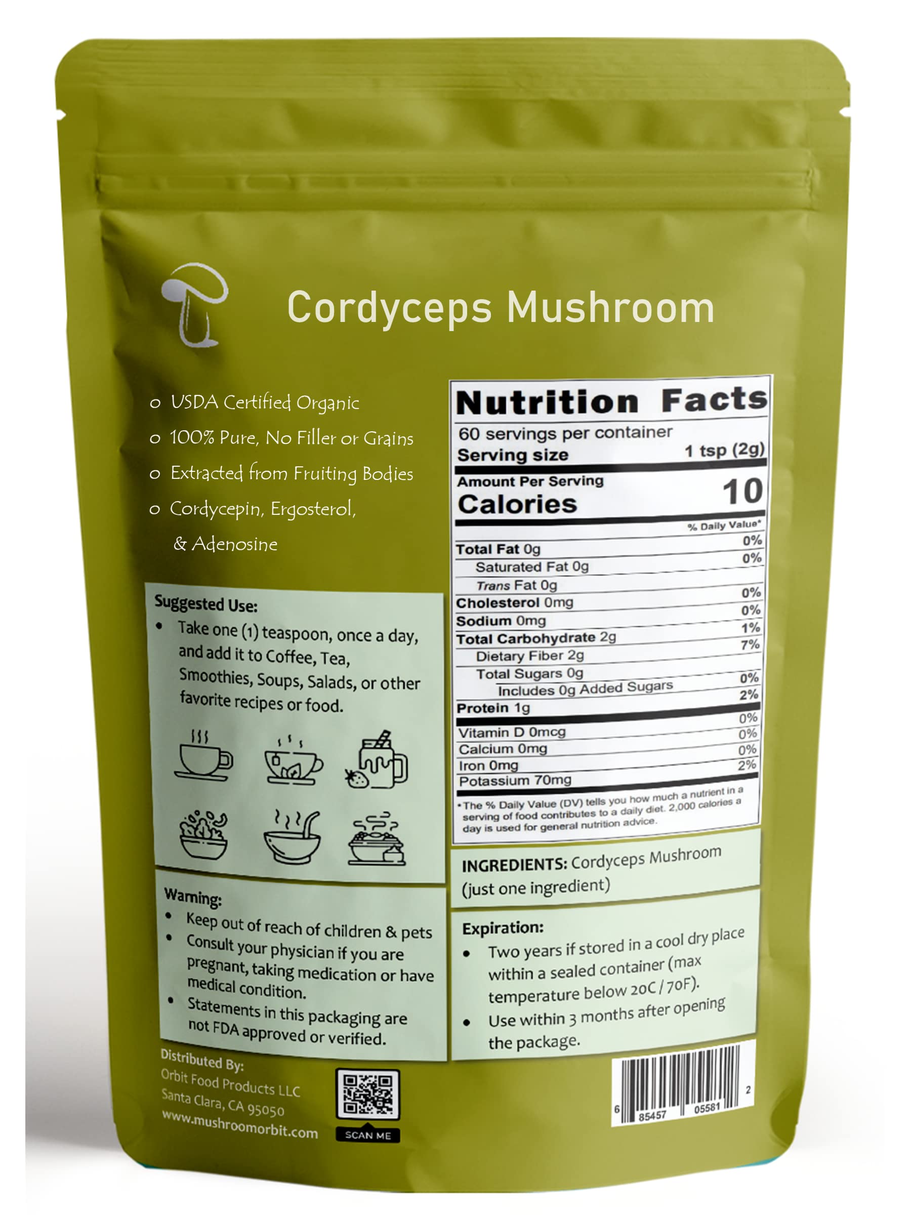 benefits of cordyceps mushrooms for energy