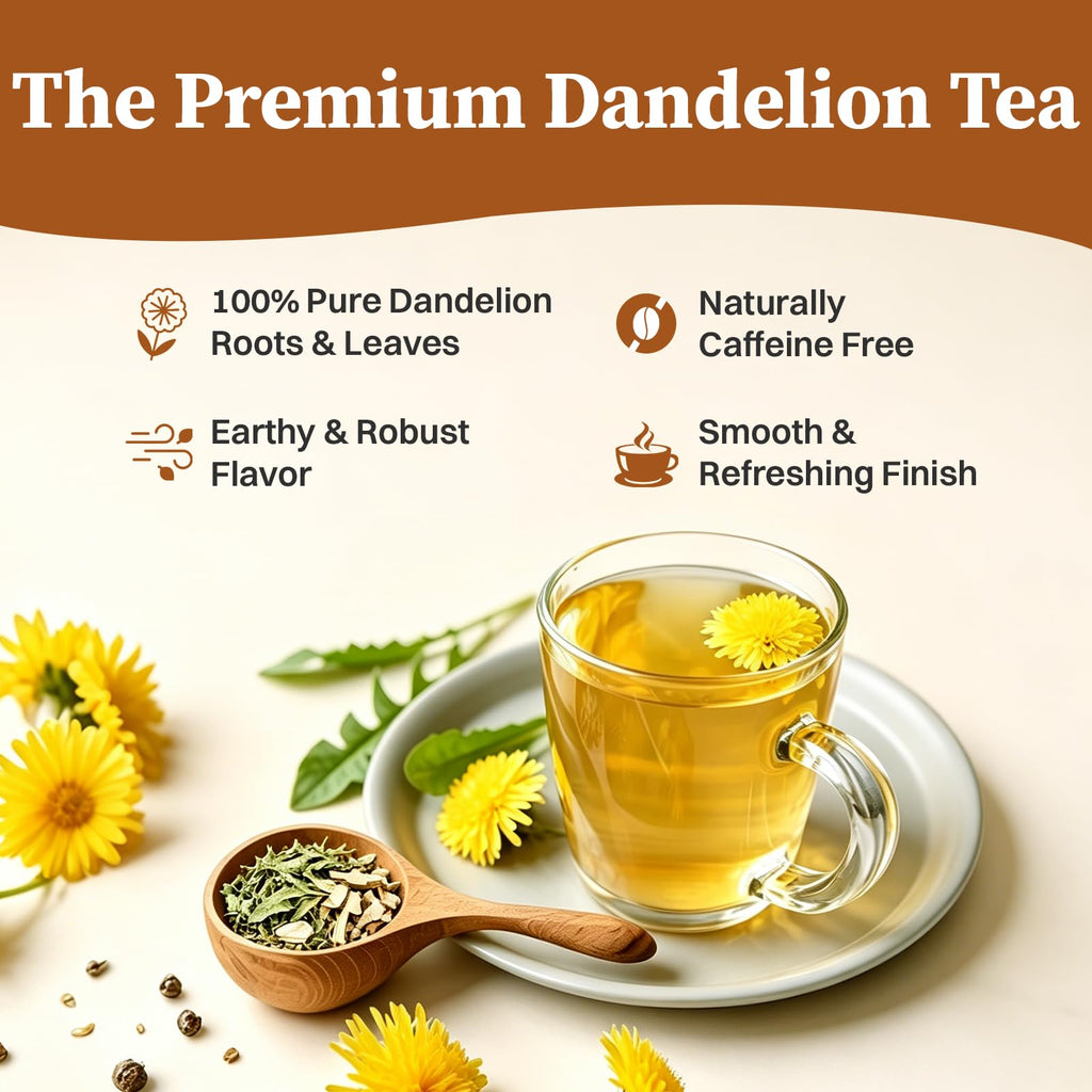 benefits of dandelion root tea