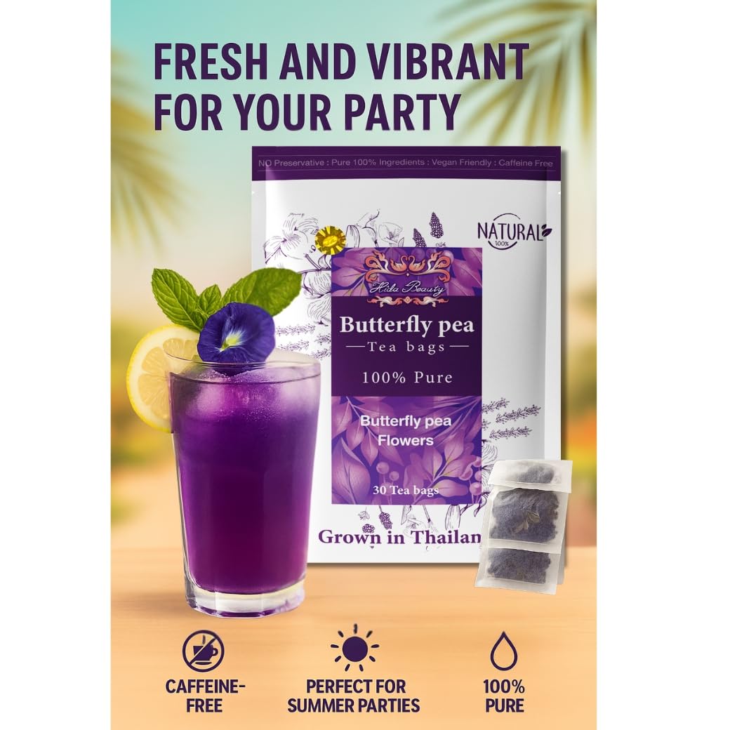benefits of dried butterfly pea petals