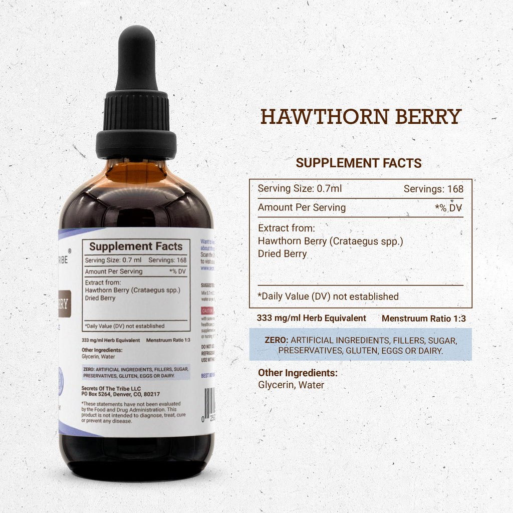 benefits of dried hawthorn berries