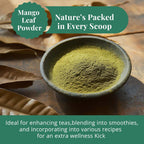 benefits of dried mango leaves