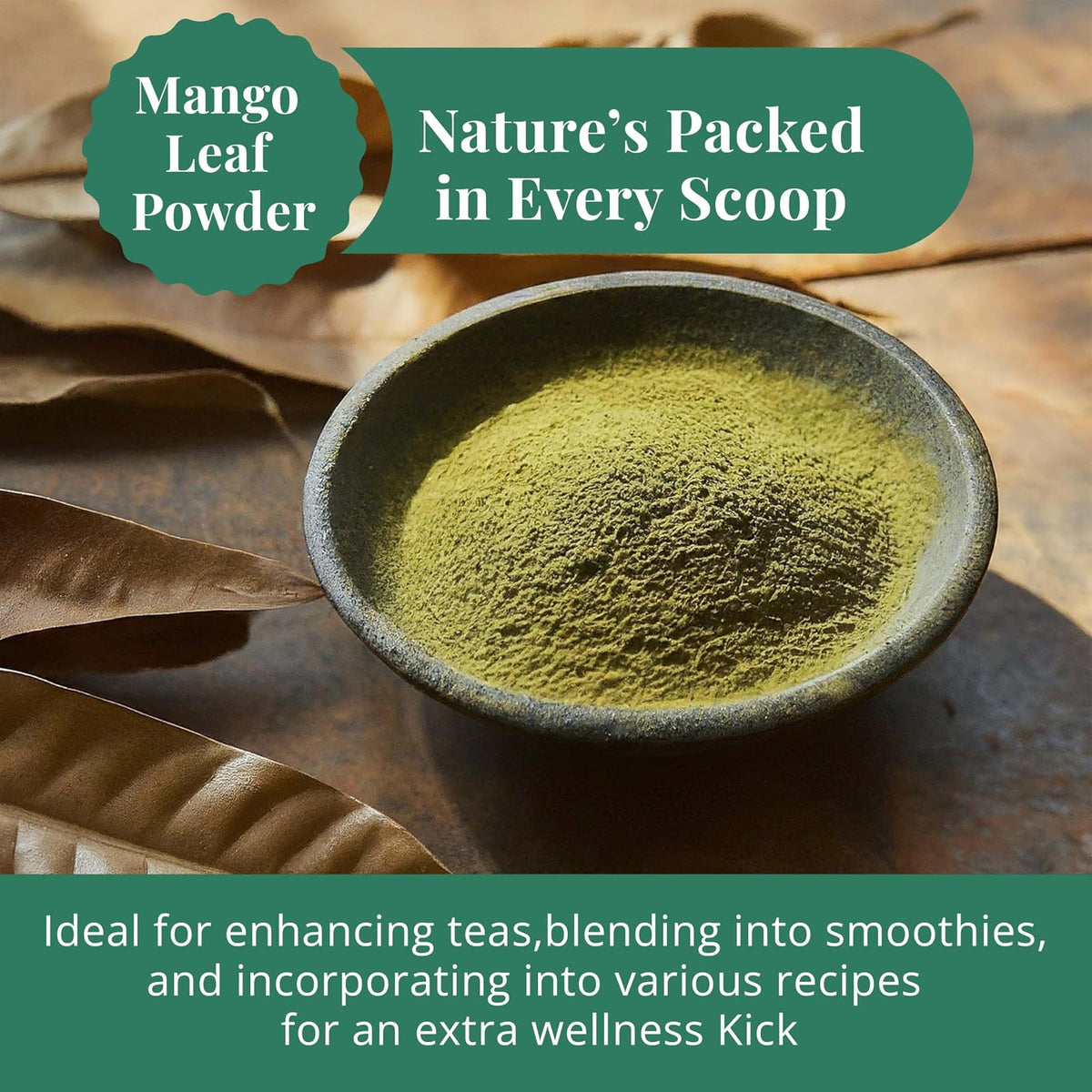 benefits of dried mango leaves